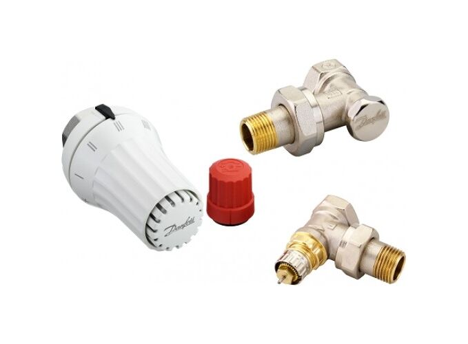 Danfoss RAS-C+RA-FN+RLV-S 013G5173 угловой комплект для подключения ...