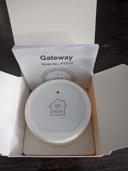 Wi-Fi шлюз PTG10 для управлением через интернет термостатами Poer