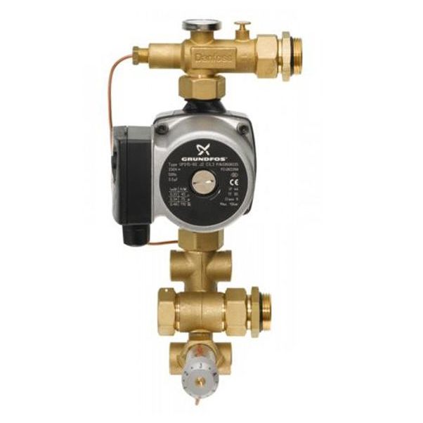Danfoss Fhm C6 компактний змішувальний вузол з 3 х швидкісним насосом
